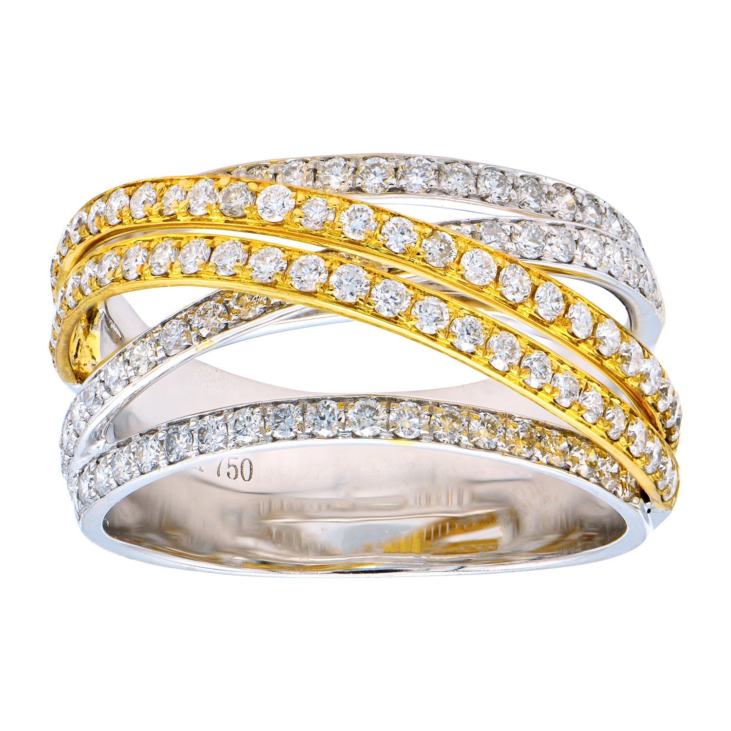 18KWY Fashion Diamond Ring